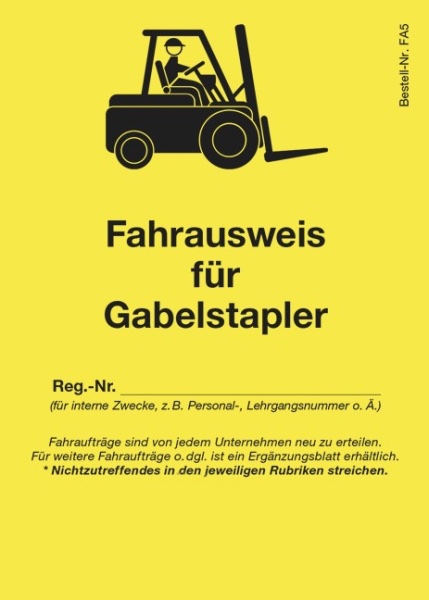 Sicheres Arbeiten mit Staplern: Staplerschein holen